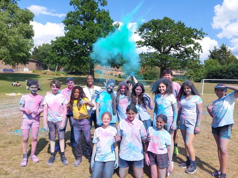 Colour Fun Run - News - Mill Hill County High School