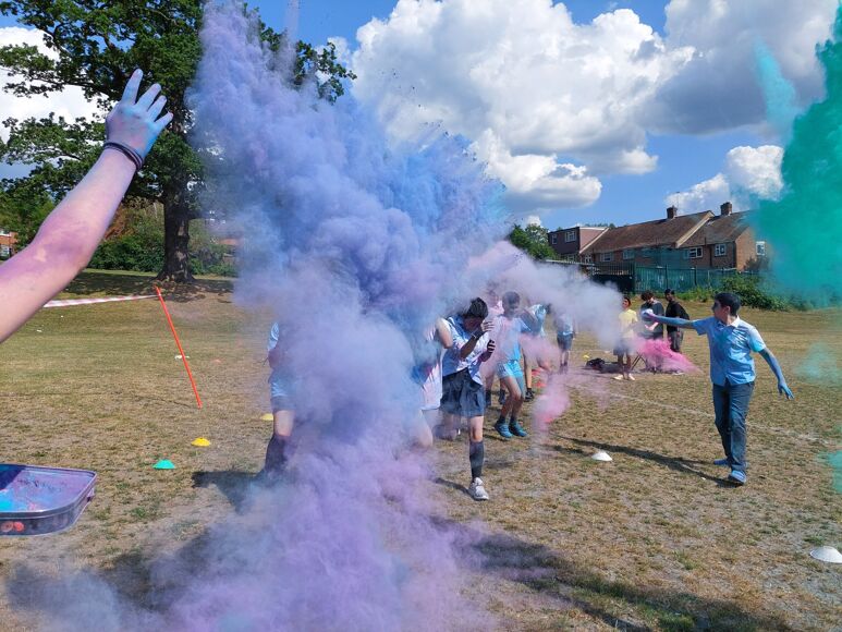 Colour Fun Run - News - Mill Hill County High School