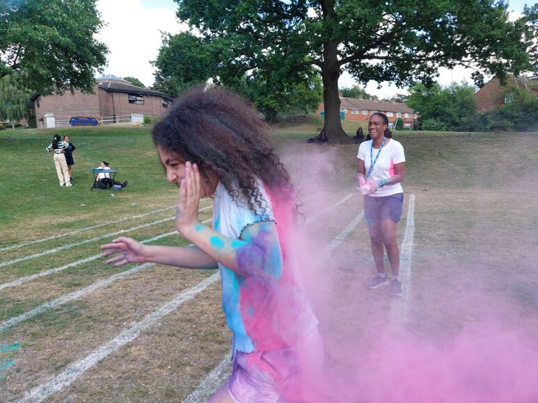 Colour Fun Run - News - Mill Hill County High School